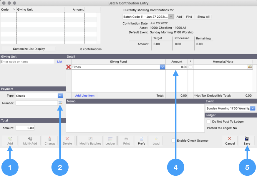 Using a Check Reader or Check Image Scanner