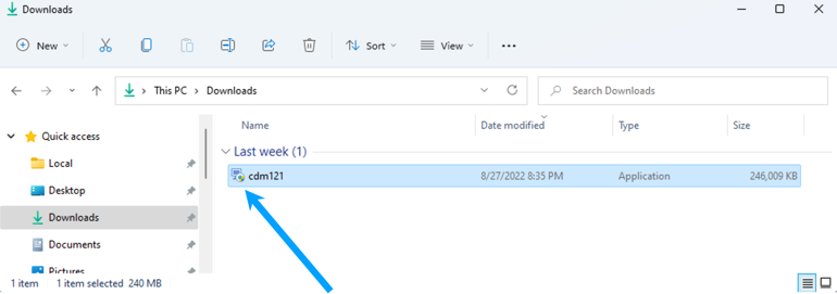 How to install CDM+ on Windows