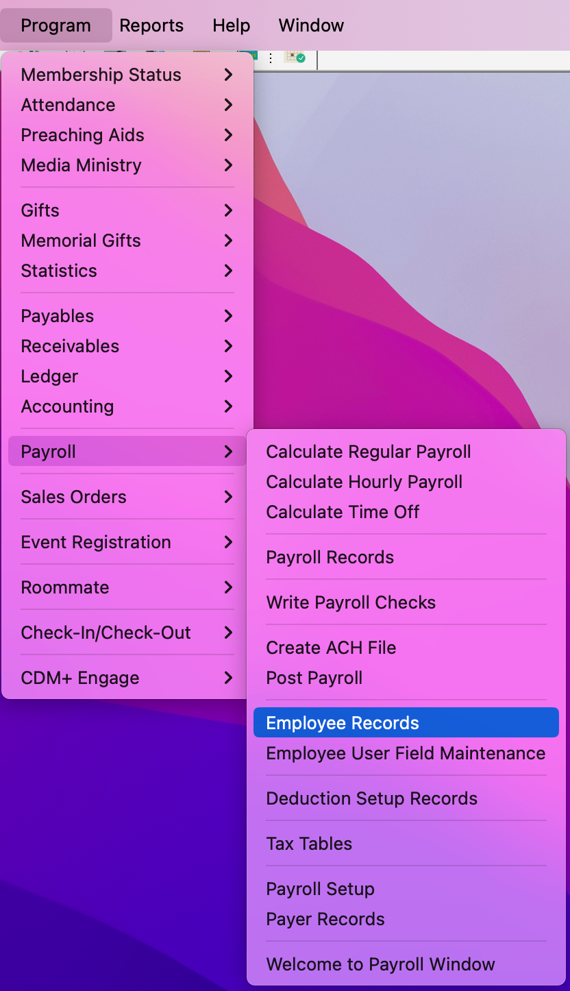 Employee Records