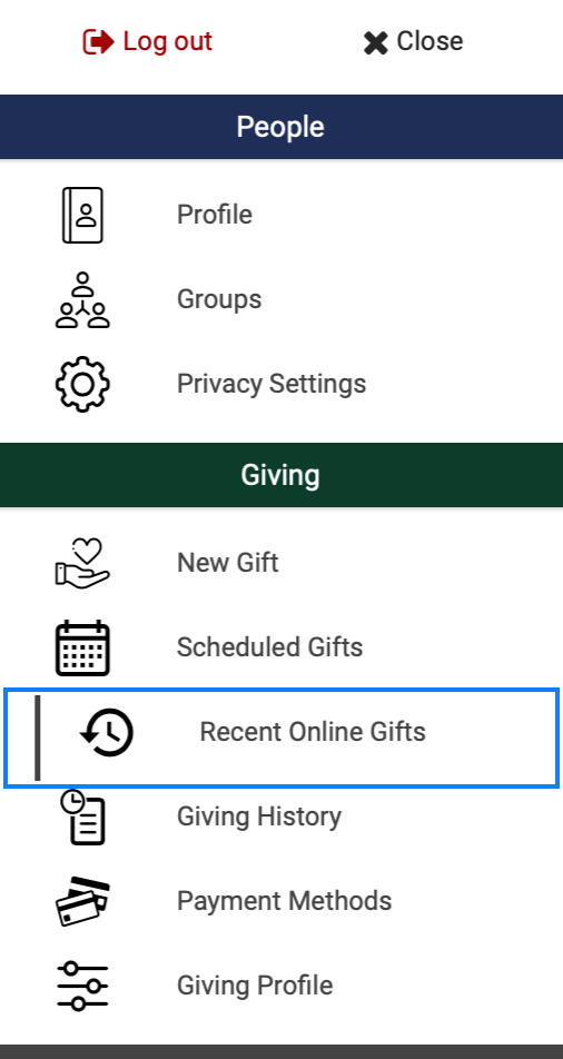 Make a Quick Gift based on a Previous Gift
