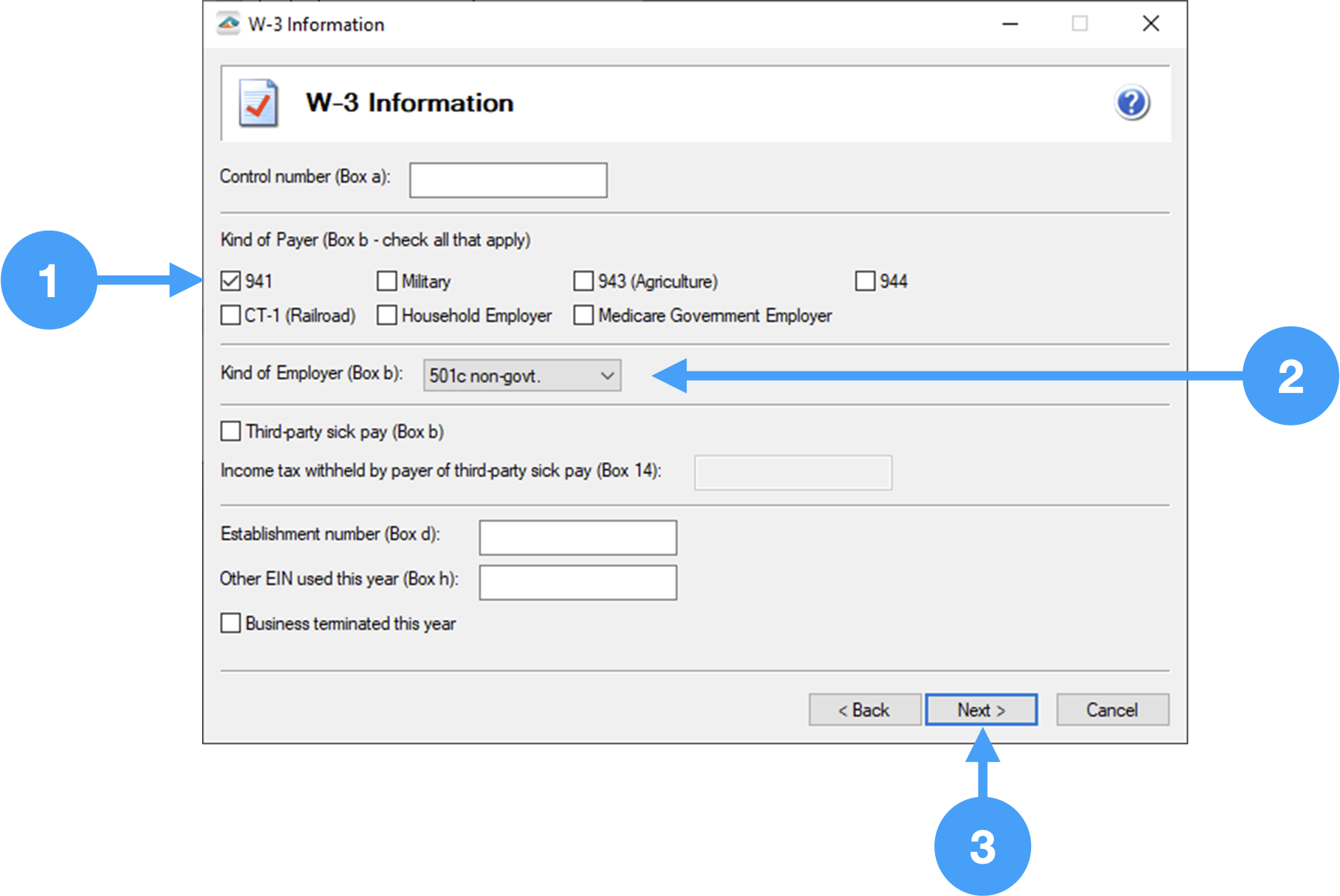 Print Your Own W-2/W-3 Forms (Windows)