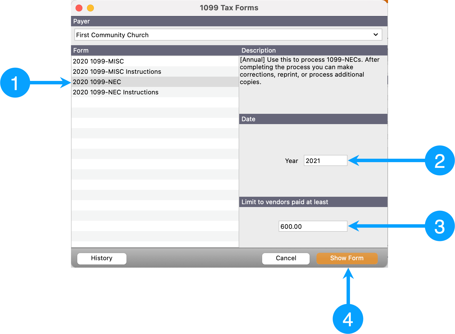 How to Generate and E-File Form 1099-NEC on Windows