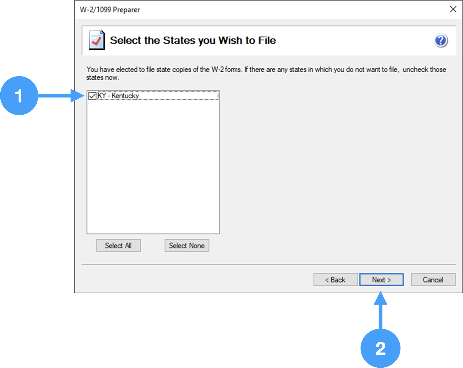 Print Your Own W-2/W-3 Forms (Windows)